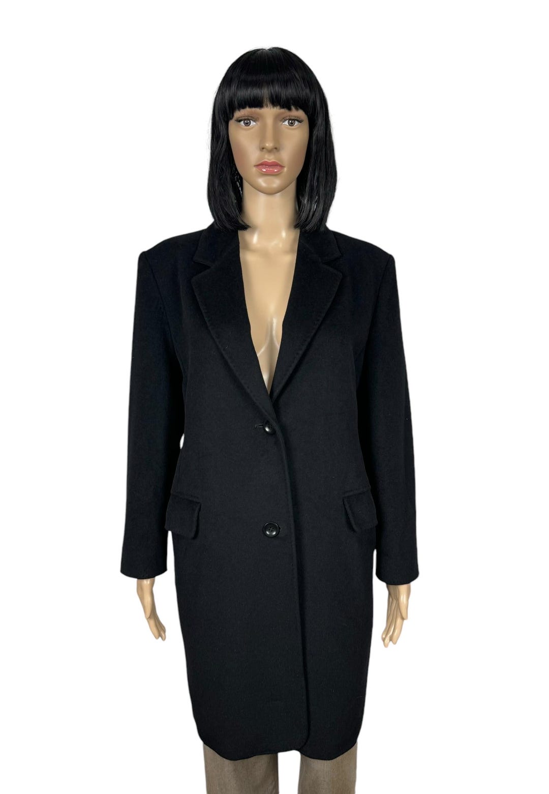 Max Mara Virgin Wool-angora Rabbit Coat Size US10 IT44 - Etsy