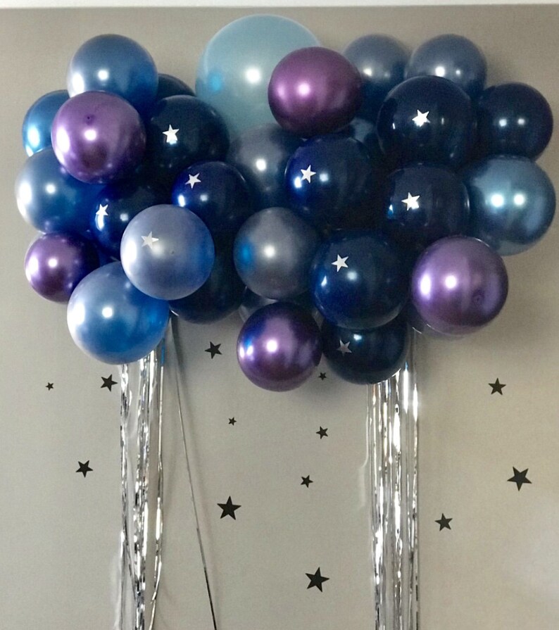 120 Pcs Boy Balloon Garland Kit,galaxy Theme Balloon Garland,boy ...
