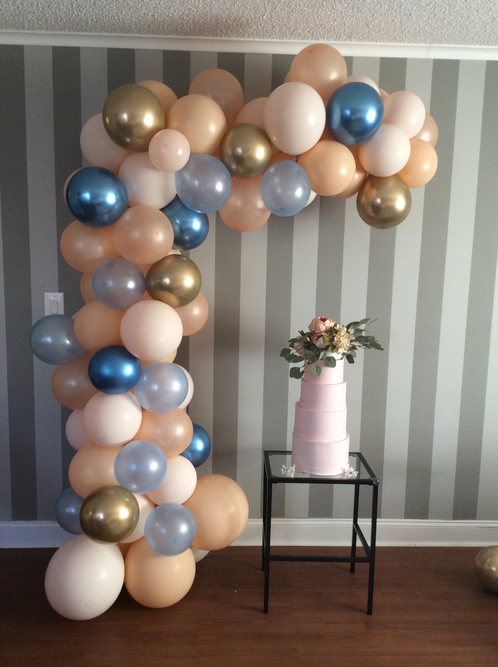 Blush Balloon Garland Kitdiy Balloon Garland Perl Peach - Etsy