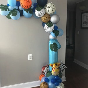 Wild One, Wild One Balloons, Safari Balloons Jungle Theme, Wild One ...