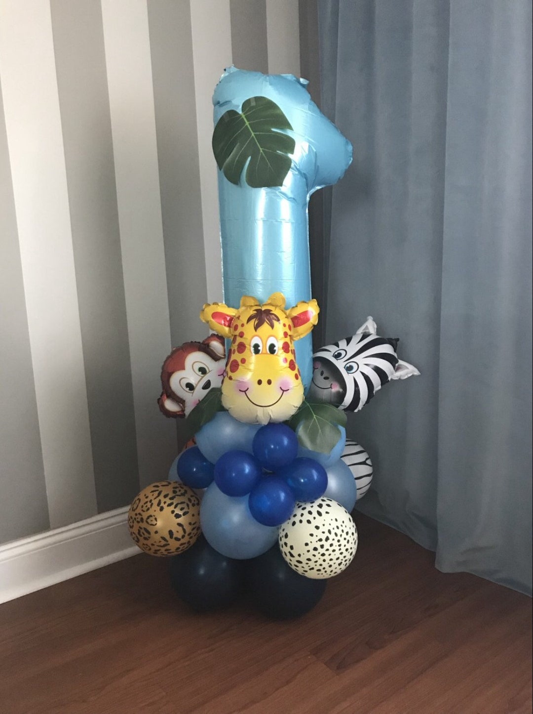 Wild One, Wild One Balloons, Safari Balloons Jungle Theme, Wild One ...