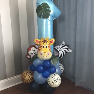 Wild One Balloon Garland, Wild One, Wild One Balloons, Safari Balloons ...