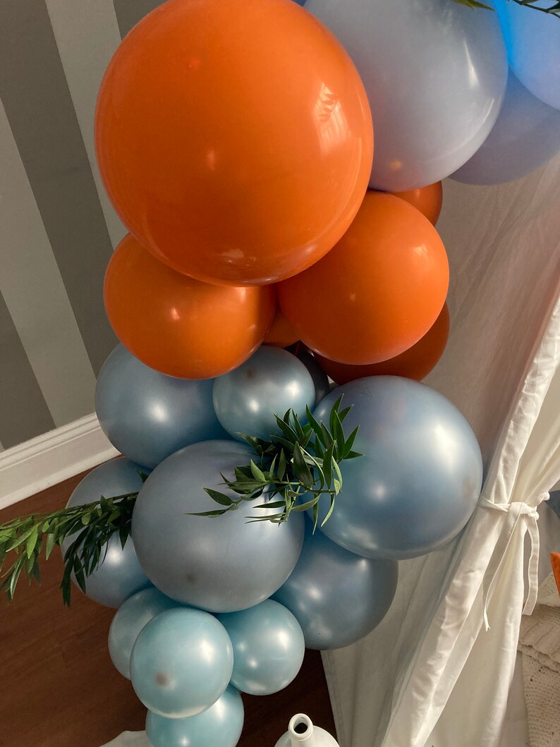 120 Pcs12ft 1st Birthday Boy Balloon Garland Kit Birthday - Etsy