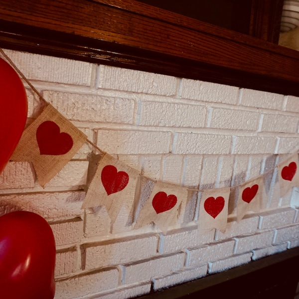 Valentine Day Banner - Etsy