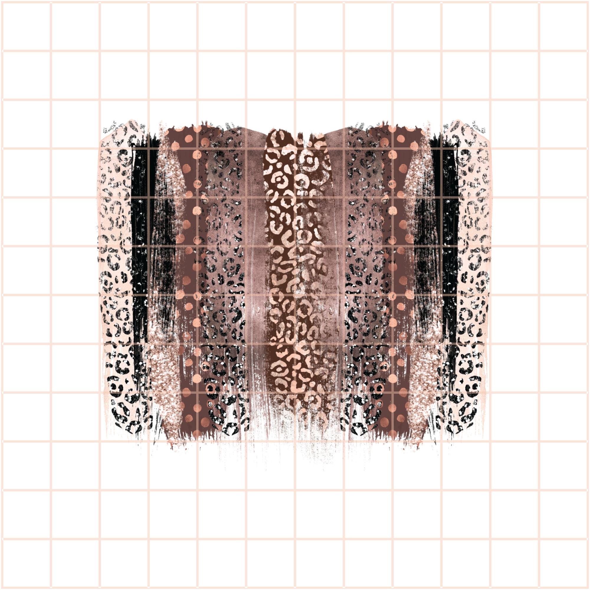 Rose Gold Leopard Brush Strokes | Rose Gold Black Background | Leopard ...
