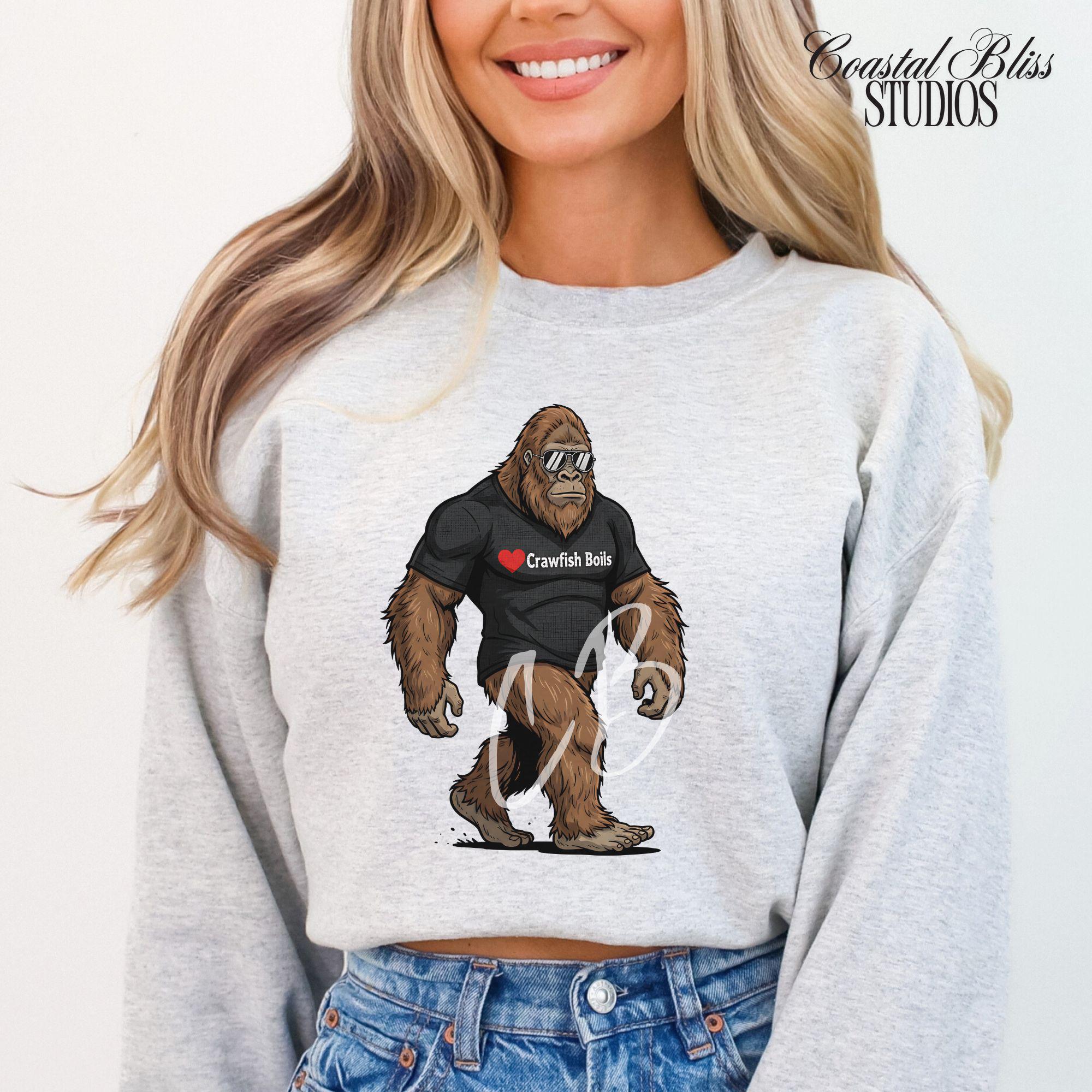Bigfoot Crawfish Boil Png, Summer PNG, Cookout, Digital Download, - Etsy