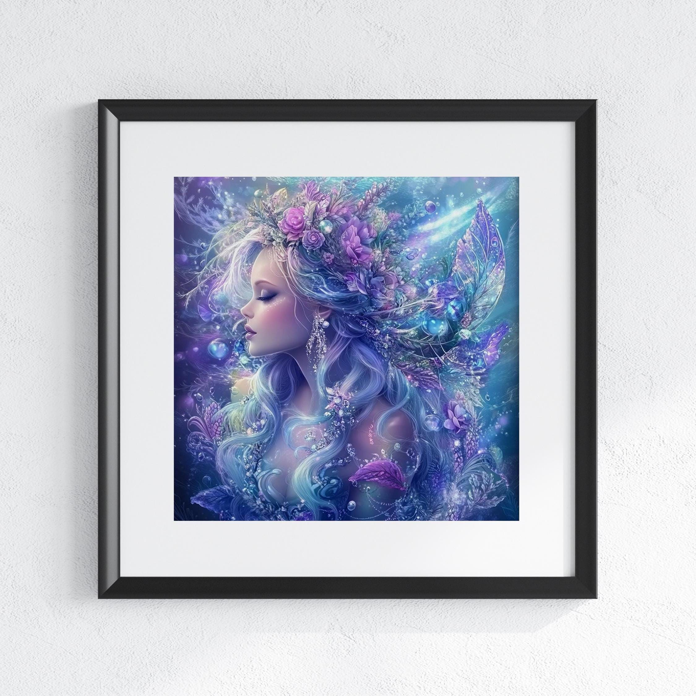 Beautiful Sea Lady PNG, , Beautiful Mermaid Digital Art, Mermaid, Sea ...