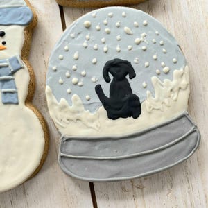 Christmas Winter Dog Treats, Holiday Dog Cookies, Gourmet Gift for Dogs ...