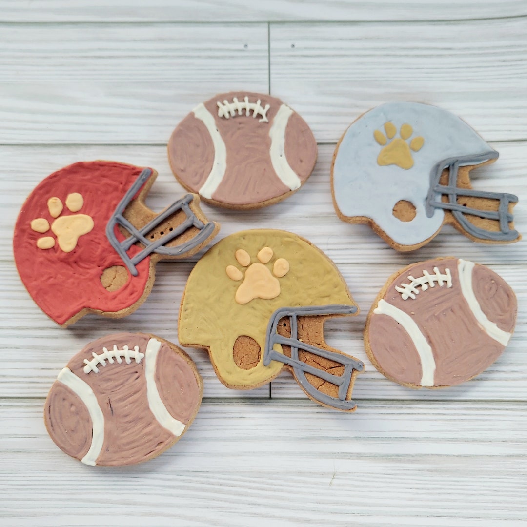 Football Gourmet Dog Treats, Gifts for Dogs, Peanut Butter Banana ...