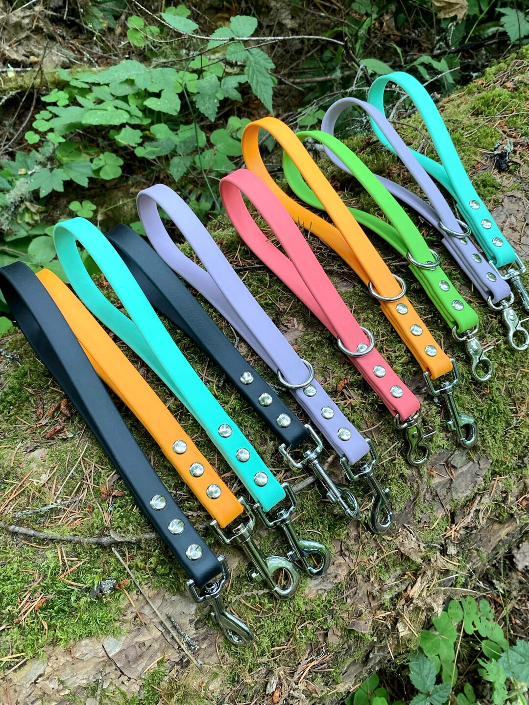 Biothane Traffic Handle Lead, Waterproof Dog Leash - Etsy