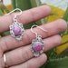 Buy Ruby Earring,925 Sterling Silver,drop Earring,pink Ruby,bridesmaid ...
