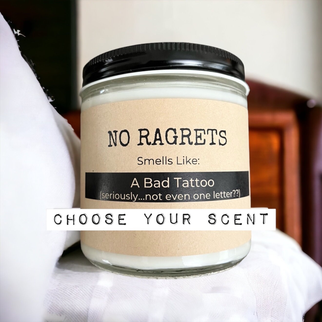 No Ragrets Not Even A Single Letter