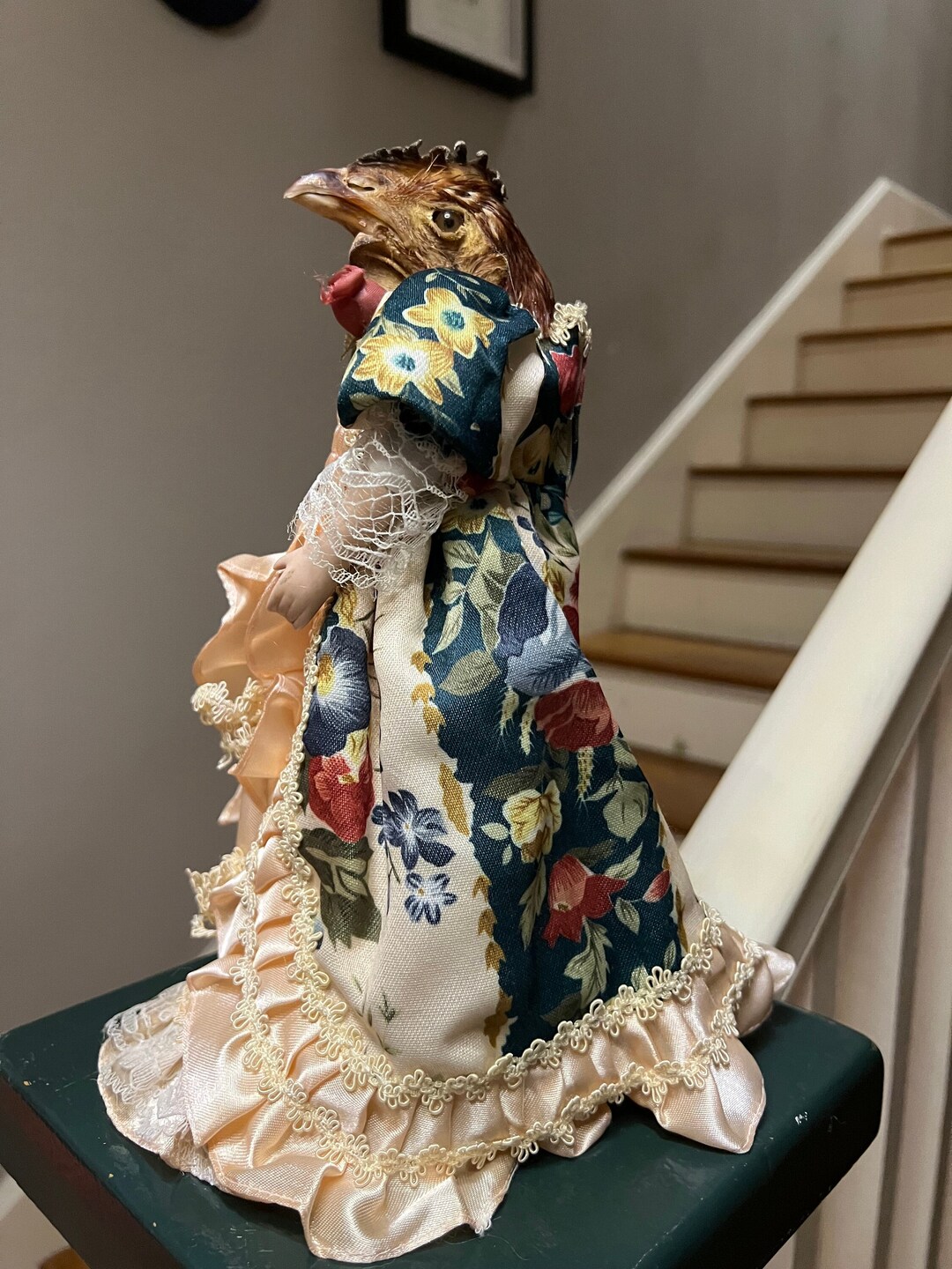 Lady Hennie Wing-elegant Lady Chicken Doll - Etsy