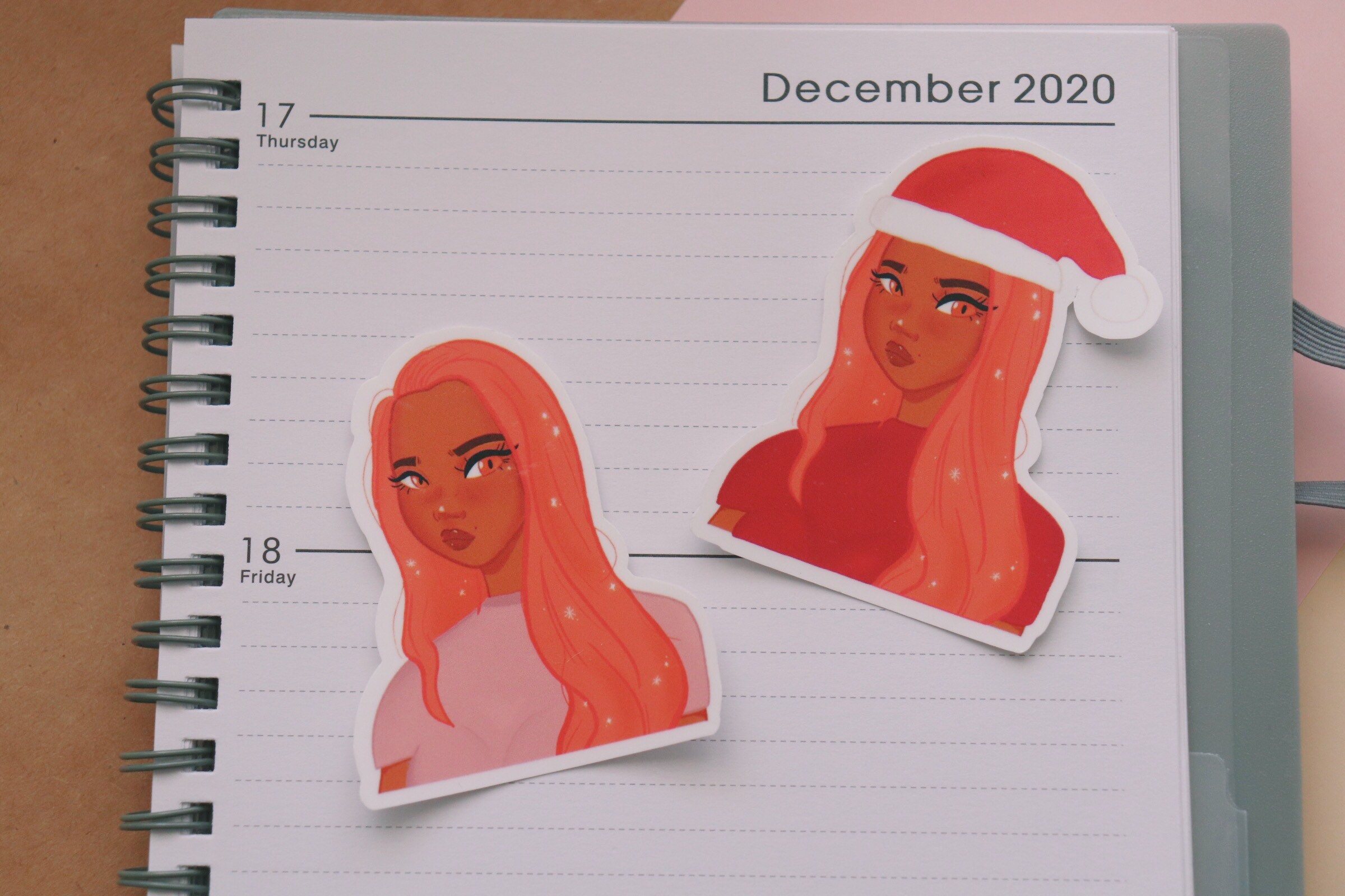 Cute Black Girl Sticker Cute Girl Character Sticker Black - Etsy