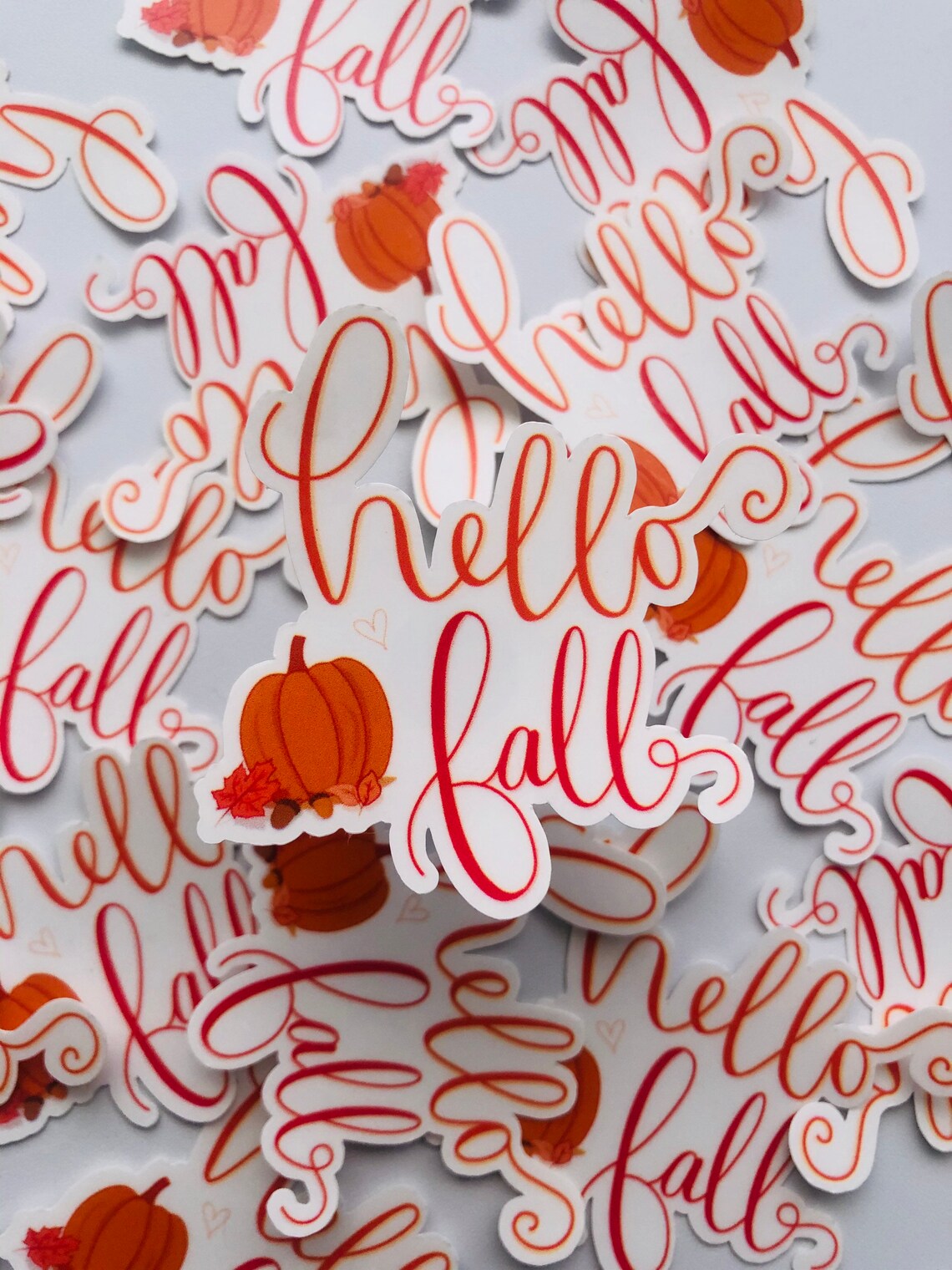 Fall Vinyl Sticker Pack Fall Sticker Sticker Pack Hot | Etsy