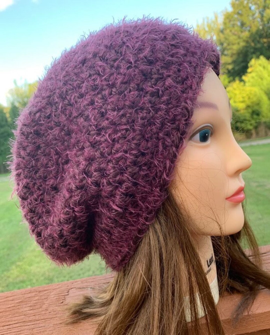 Grapevine Hipster Hat Digital Pattern Only - Etsy
