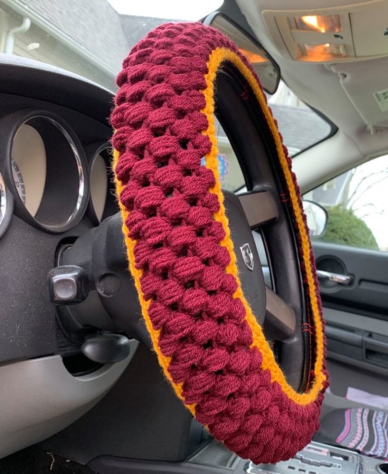 Clara Steering Wheel Cover Pattern Only - Etsy Canada