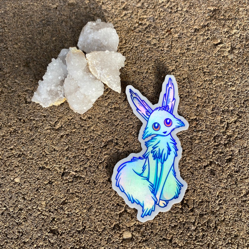 Vulptex Holographic Sticker - Etsy