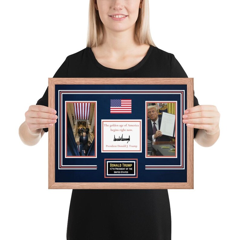 Donald Trump Inauguration Multi Photo Frame, MAGA Gift - Etsy