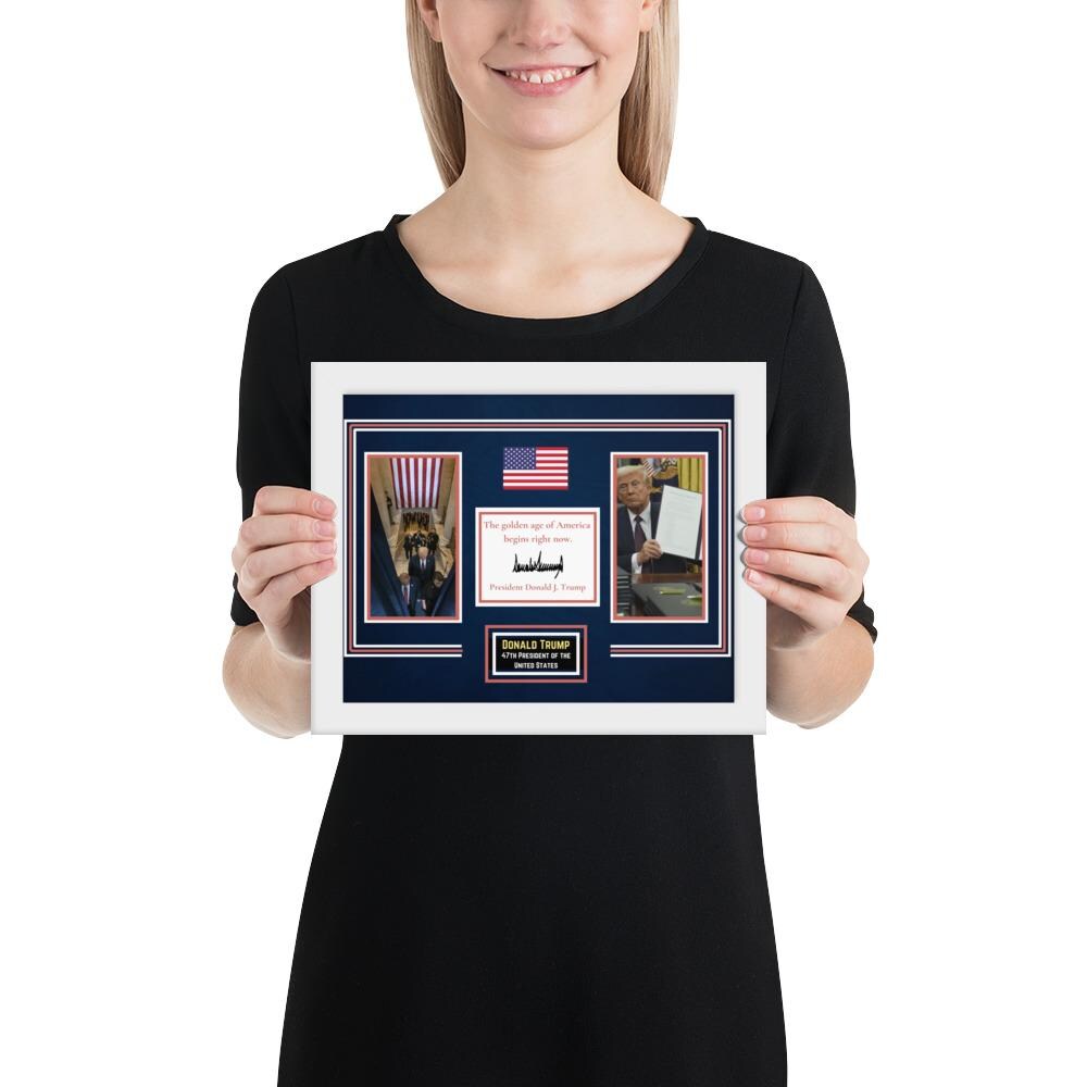 Donald Trump Inauguration Multi Photo Frame, MAGA Gift - Etsy