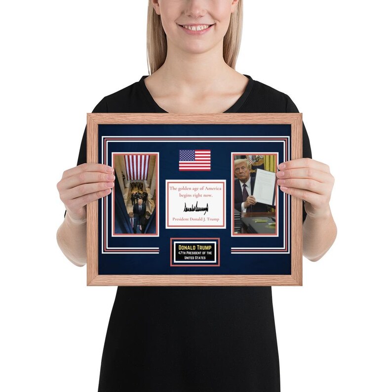 Donald Trump Inauguration Multi Photo Frame, Trump Poster, America's ...