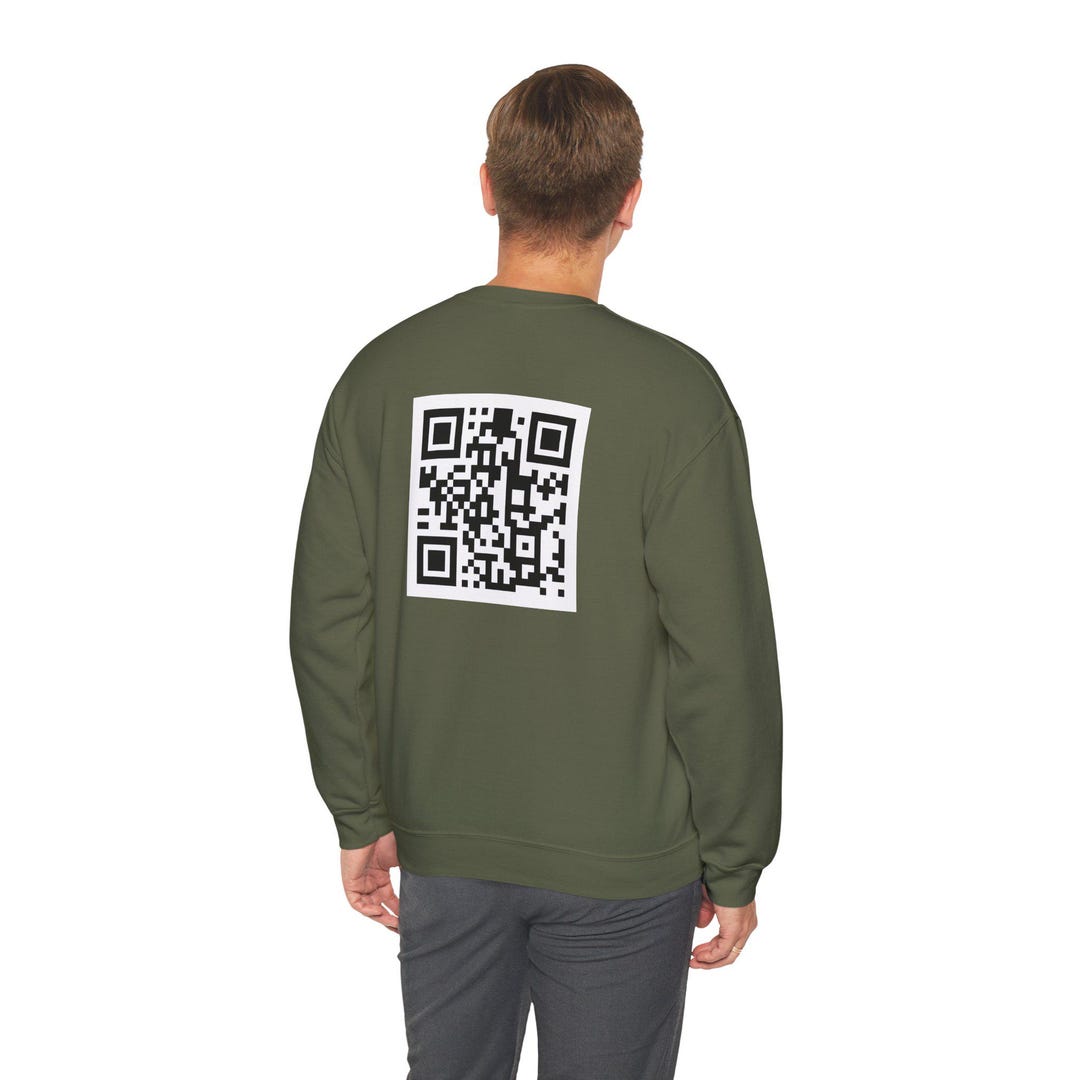 Unisex Trump Fist Bump QR Code Sweatshirt, MAGA Gift - Etsy