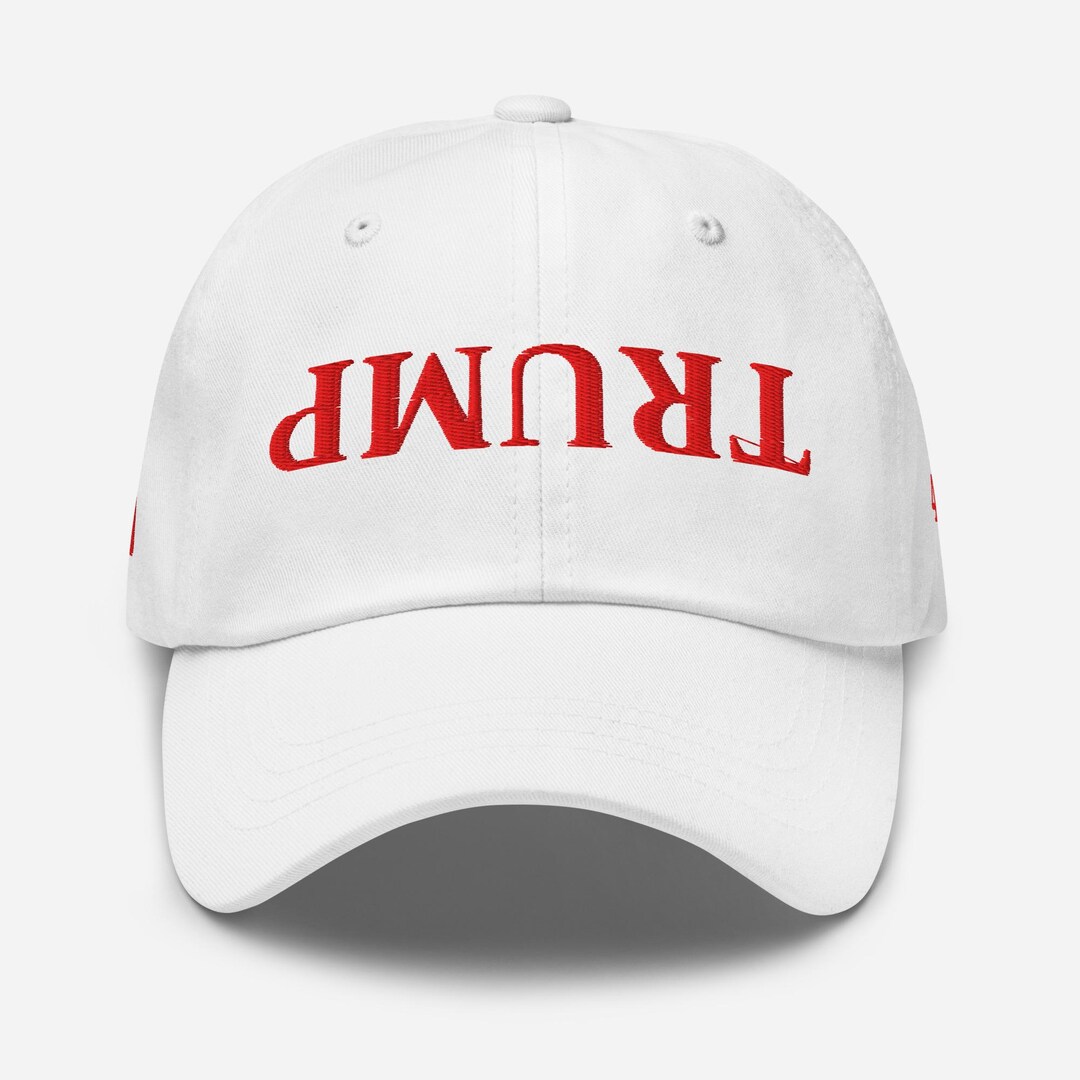 Upside Down Trump Hat: Conviction Co. MAGA Rally Cap - Etsy