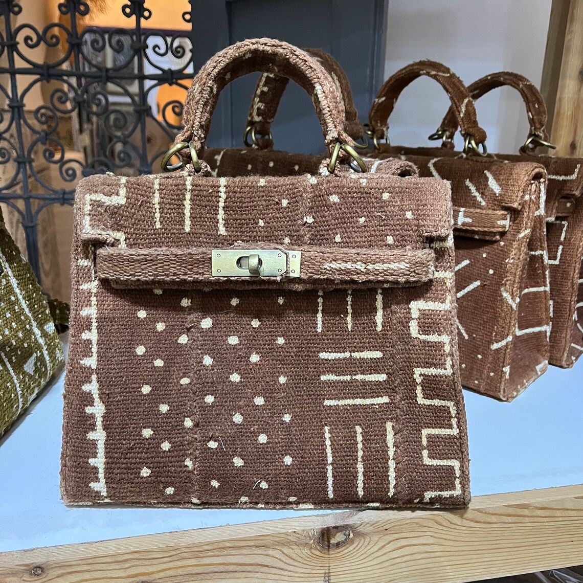 Marrakech Bag Marrakech a Main 2023 100% Handmade African Fabric - Etsy ...