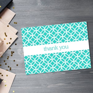 Two Sizes, Printable Card, Instant Download, Thank You, Typography ...