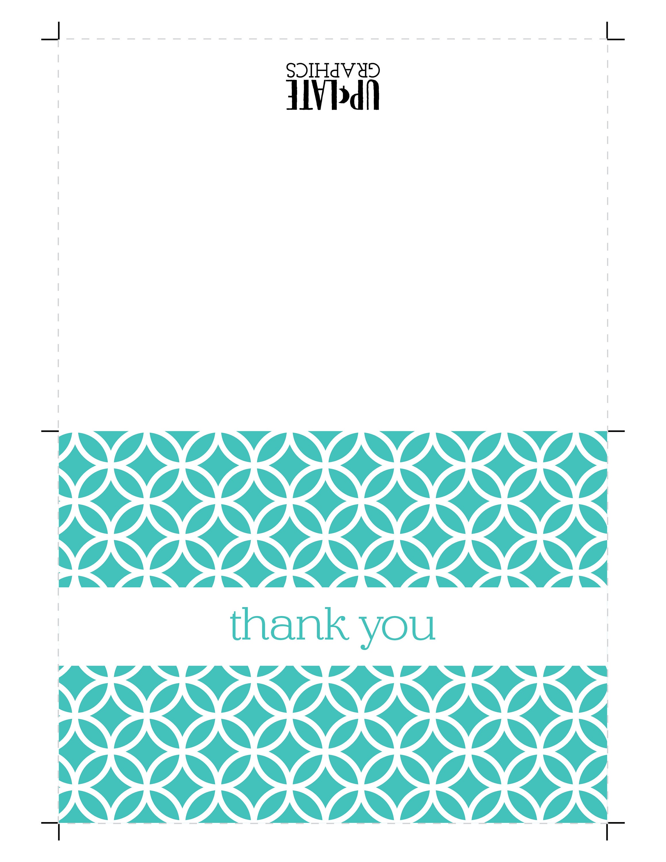 Two Sizes, Printable Card, Instant Download, Thank You, Typography ...