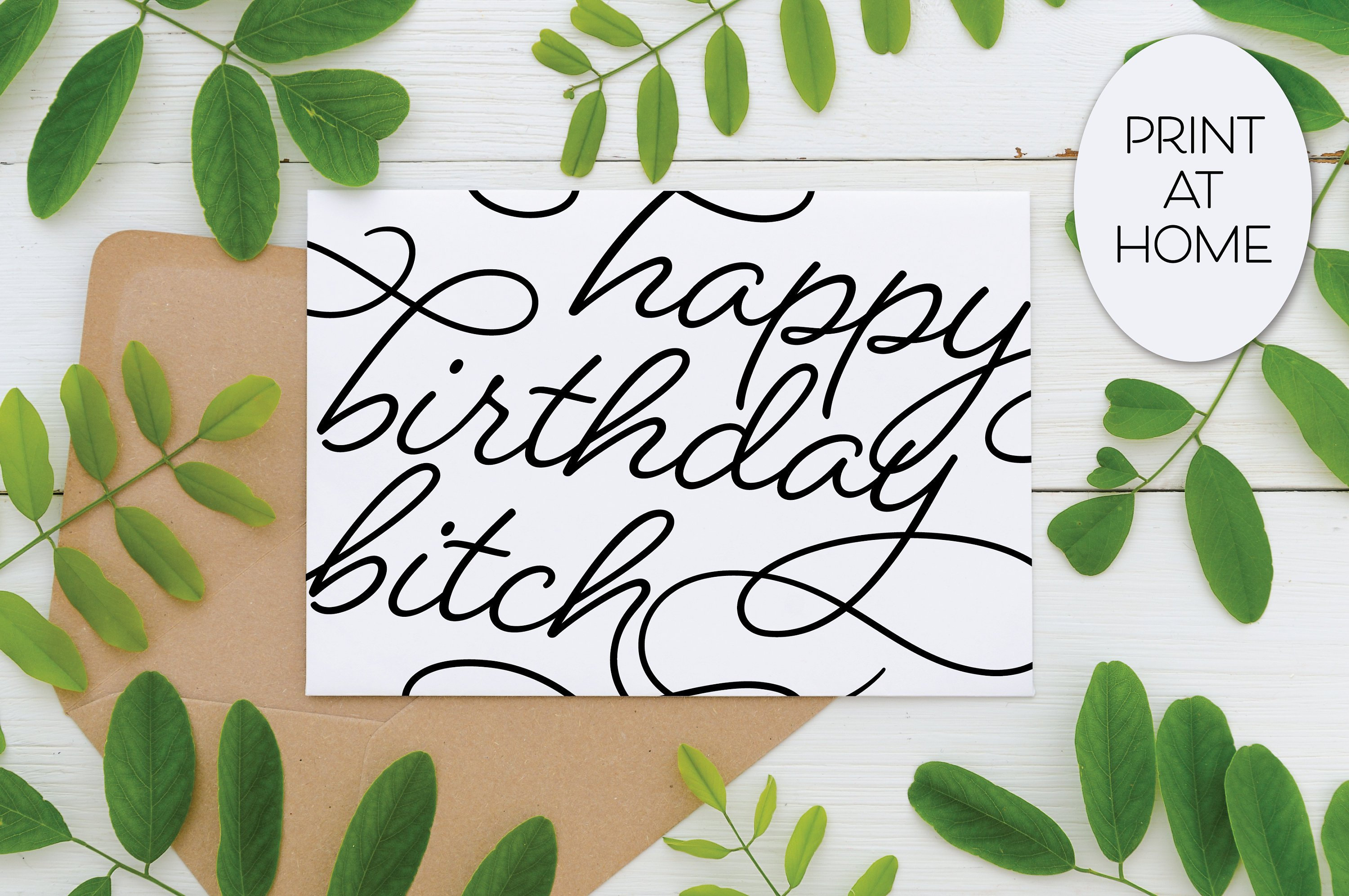 Printable Card Instant Download Happy Birthday Card Happy - Etsy