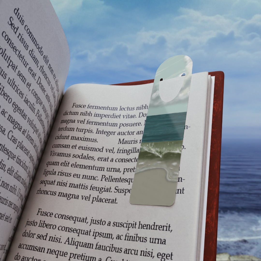 Beach Bookmark, Outer Banks Inspired, OBX Inspired, Book Lover, Beach ...