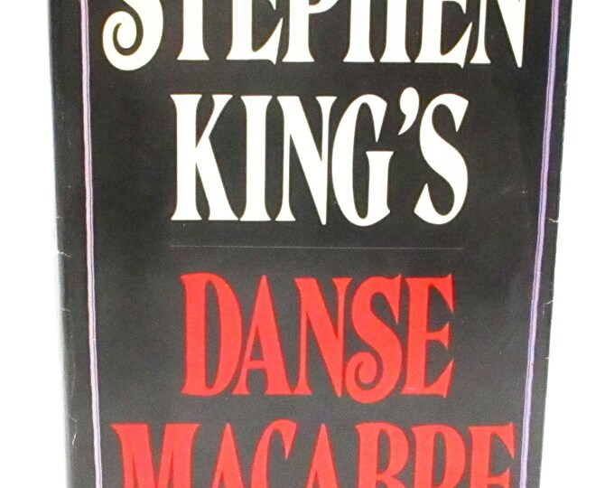 Danse Macabre by Stephen King HCDJ Book Club Edition - Etsy