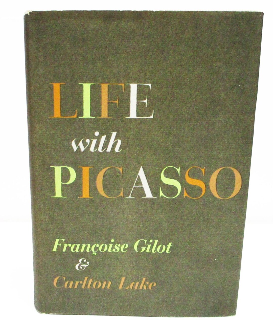 Life With Picasso by Francoise Gilot HCDJ Book Club Edition - Etsy