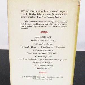 Stillmeadow Sampler by Gladys Taber HCDJ - Etsy