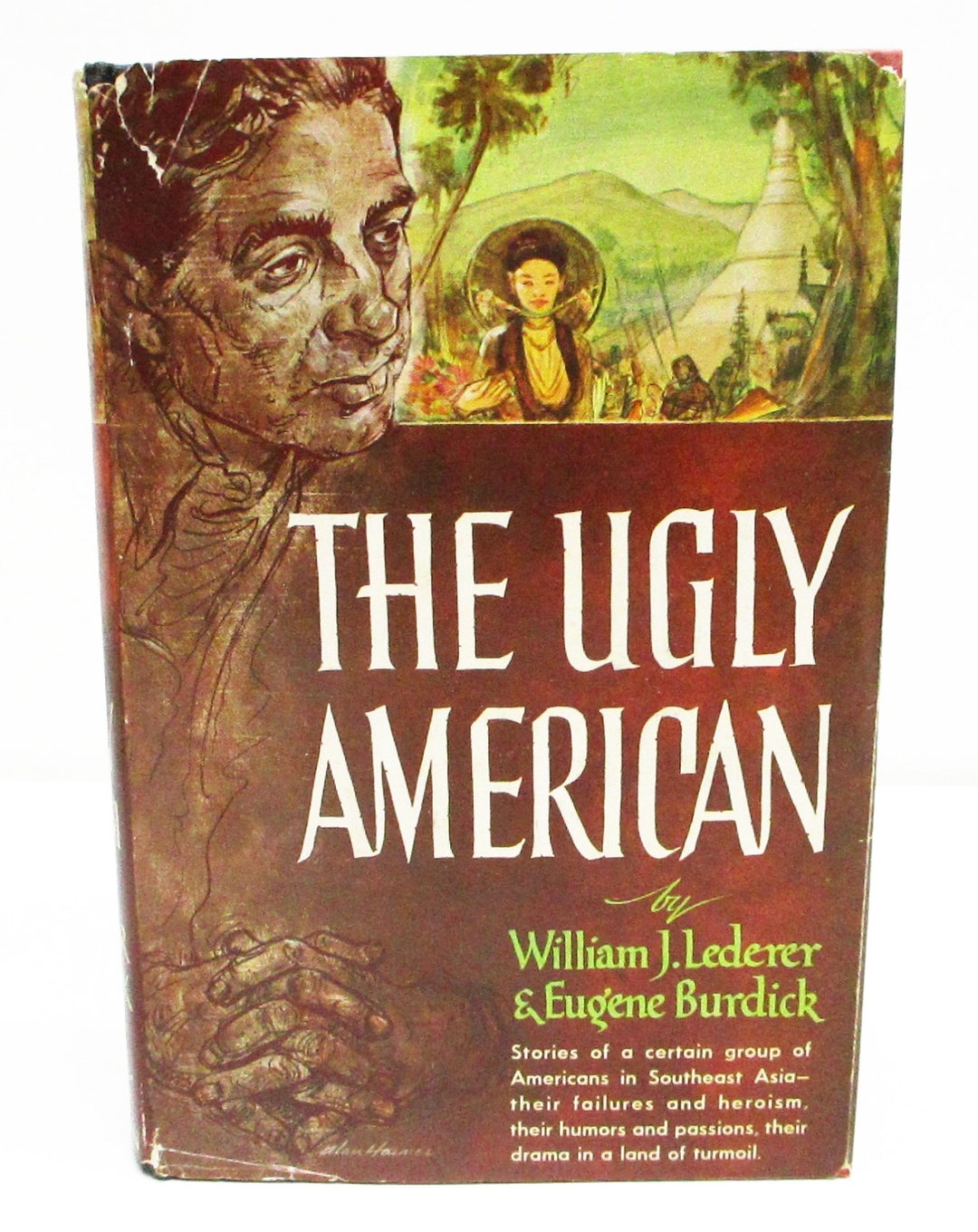 The Ugly American by William Lederer / Eugene Burdick HCDJ - Etsy