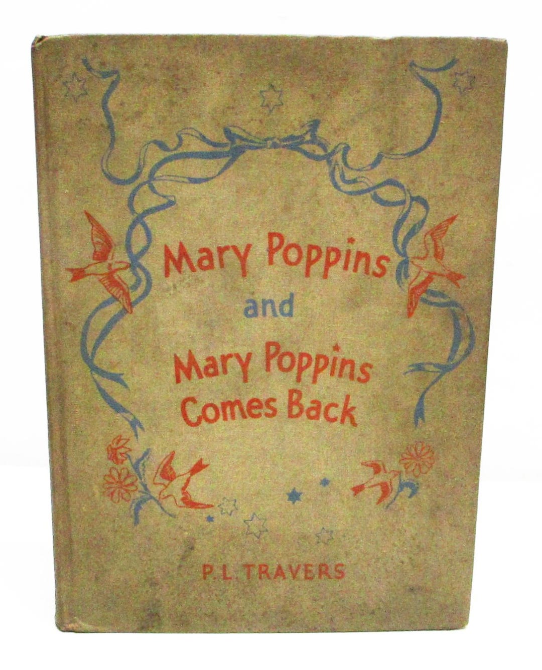 Mary Poppins and Mary Poppins Comes Back by P.L. Travers - Vintage 1937 ...