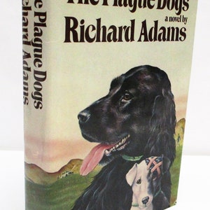 The Plague Dogs by Richard Adams HCDJ - Etsy