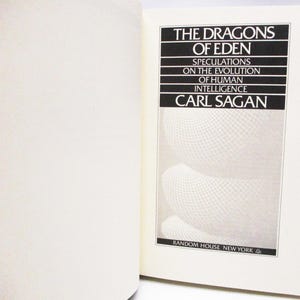 The Dragons of Eden by Carl Sagan HCDJ First Edition / First Printing ...