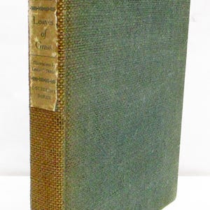 Leaves of Grass by Walt Whitman Hardcover Illustrated - Etsy