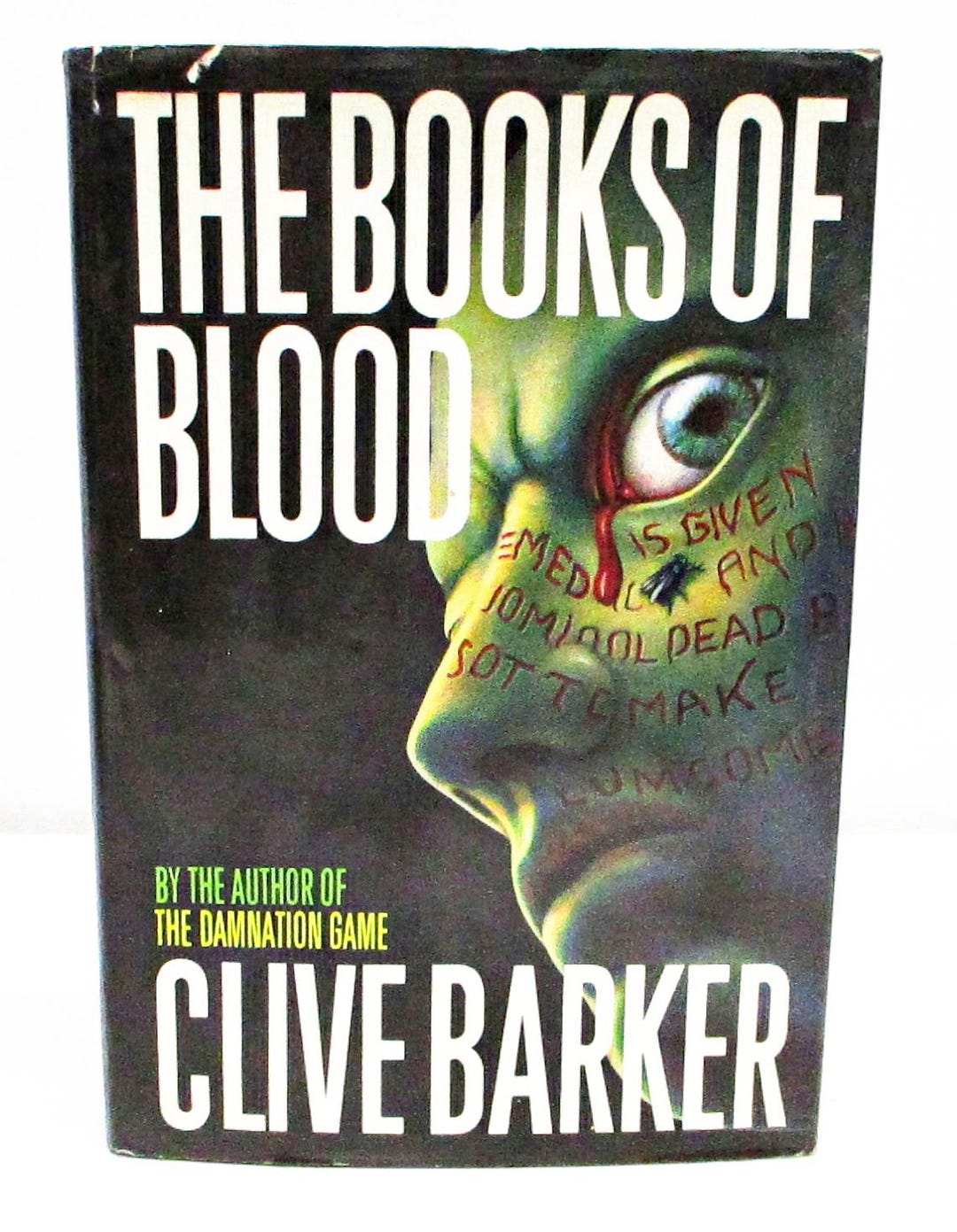 The Books of Blood by Cliver Barker HCDJ First Edition / First Printing ...