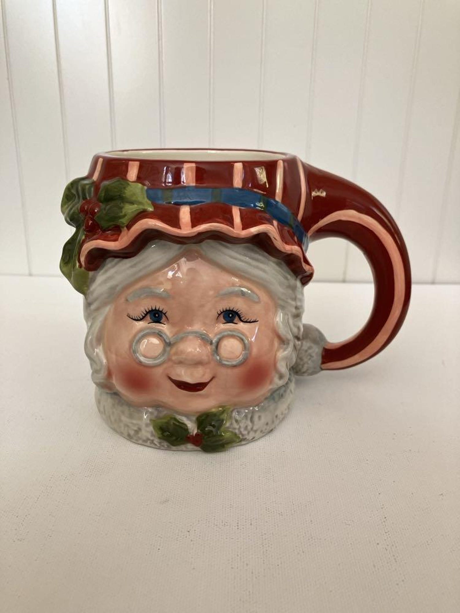 Vintage Susan Winget Mrs. Claus Christmas Oversized 3D Mug - Etsy