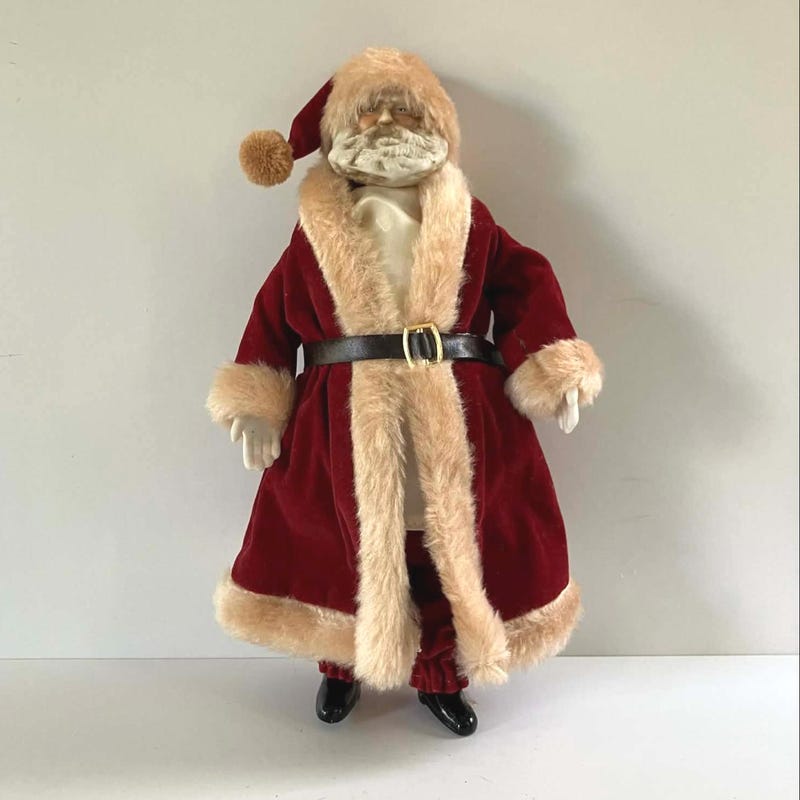 Santa Display Figures - Etsy
