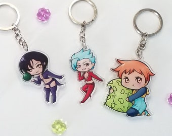 Seven Deadly Sins Lanyard - Etsy