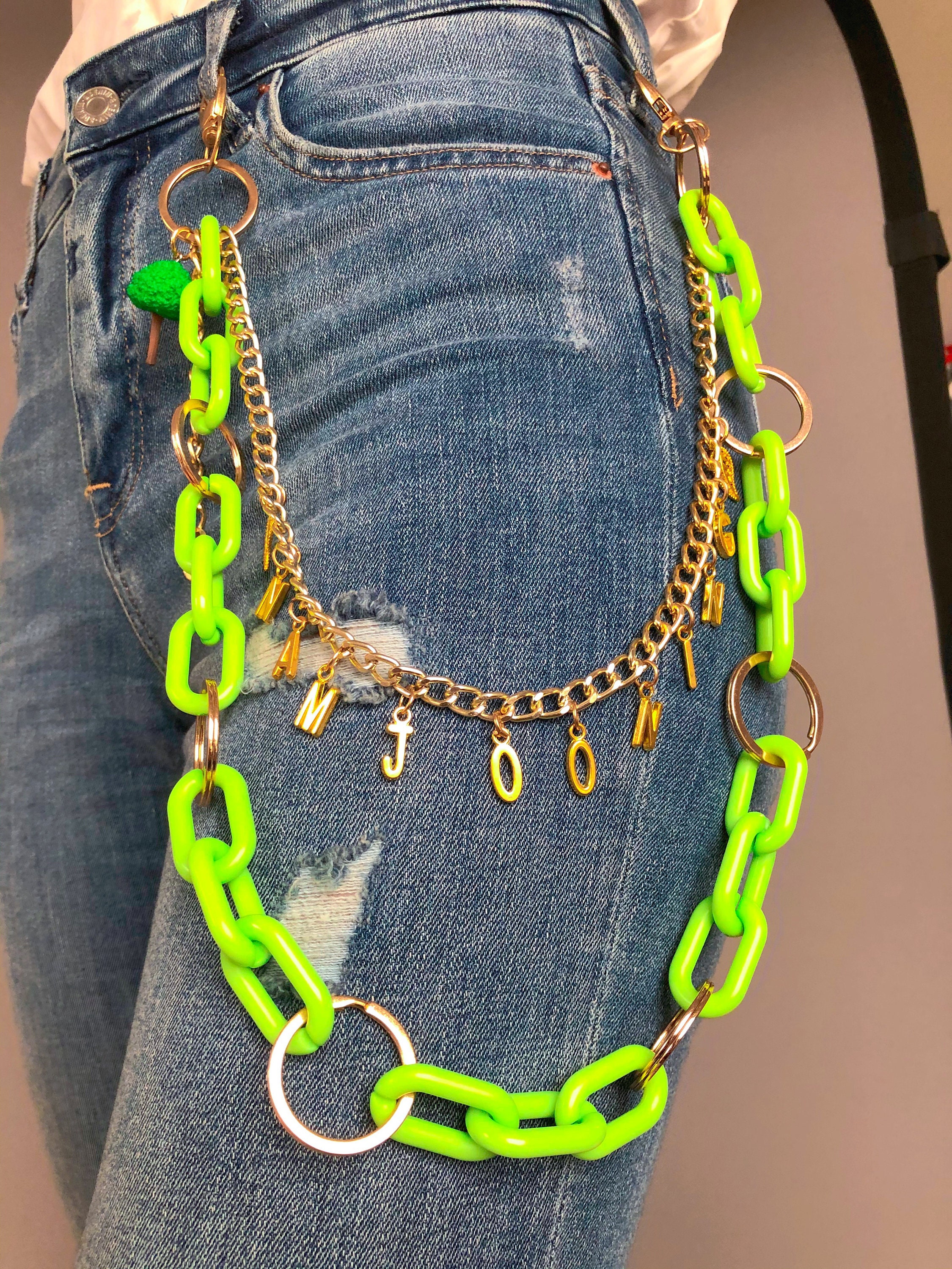 BTS Namjooning Jooncore Pants Chains Namjoon Rm - Etsy UK