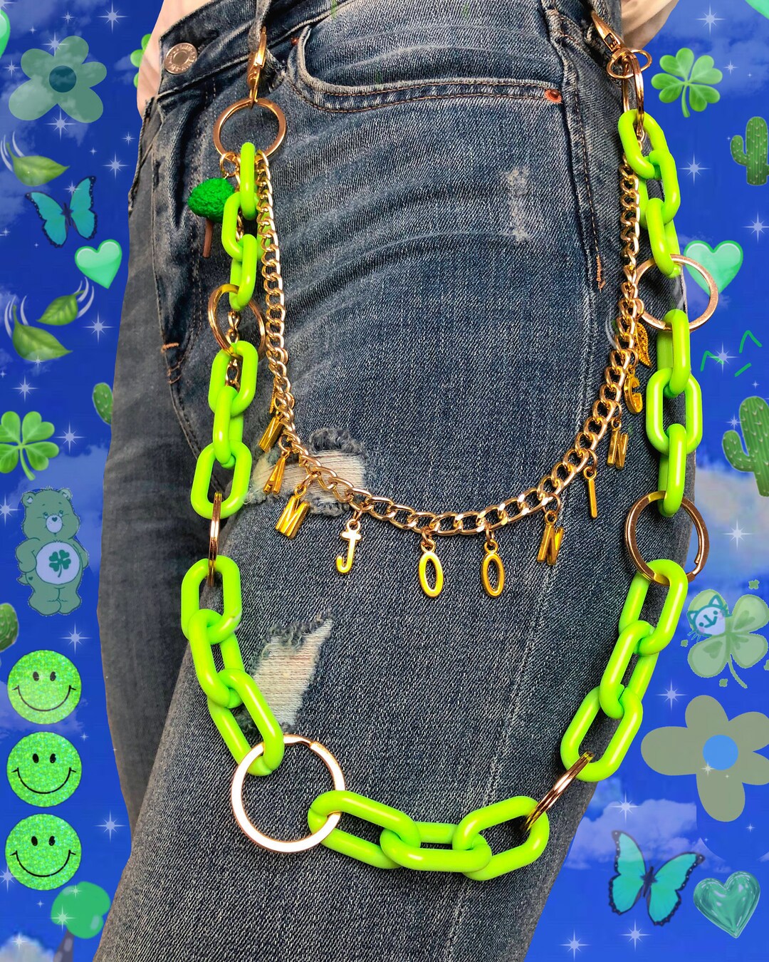 BTS Namjooning Jooncore Pants Chains Namjoon Rm - Etsy UK