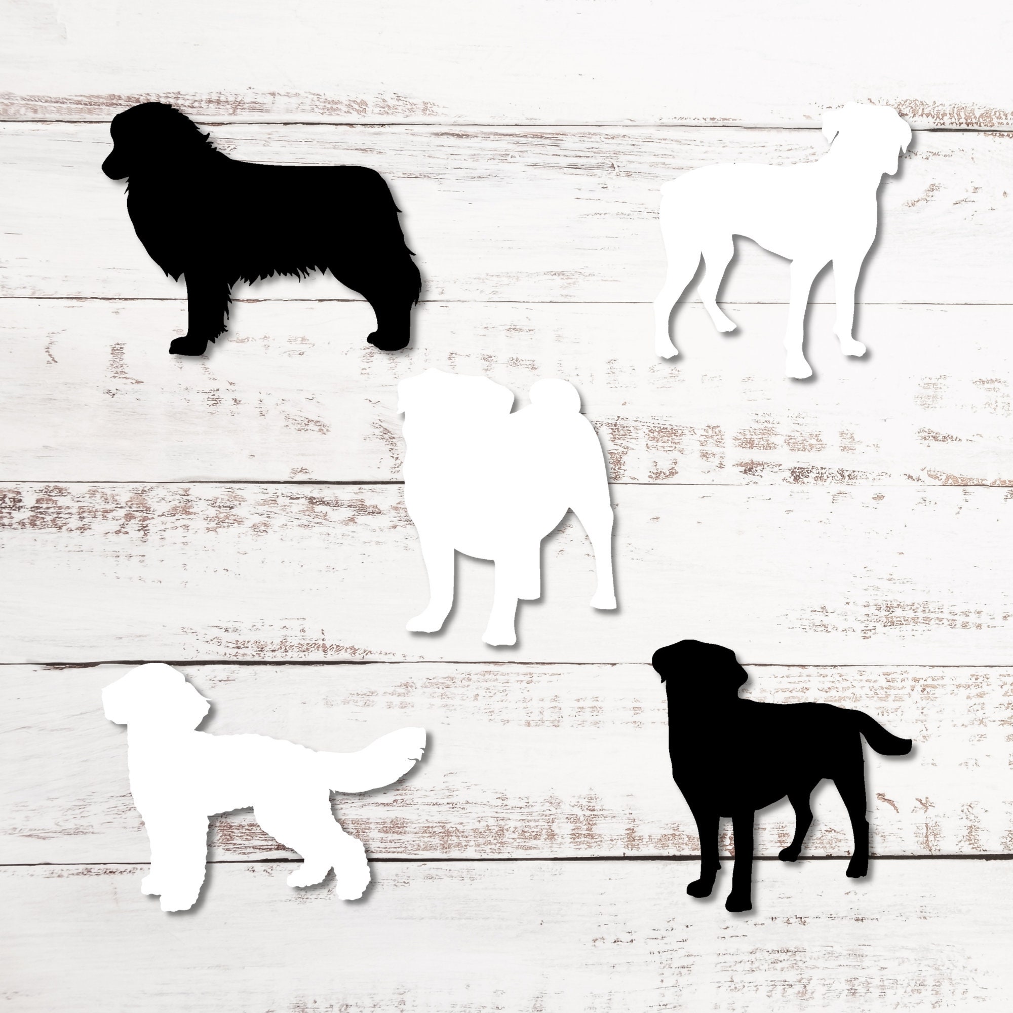 Custom Dog Breed Vinyl Decals - Etsy