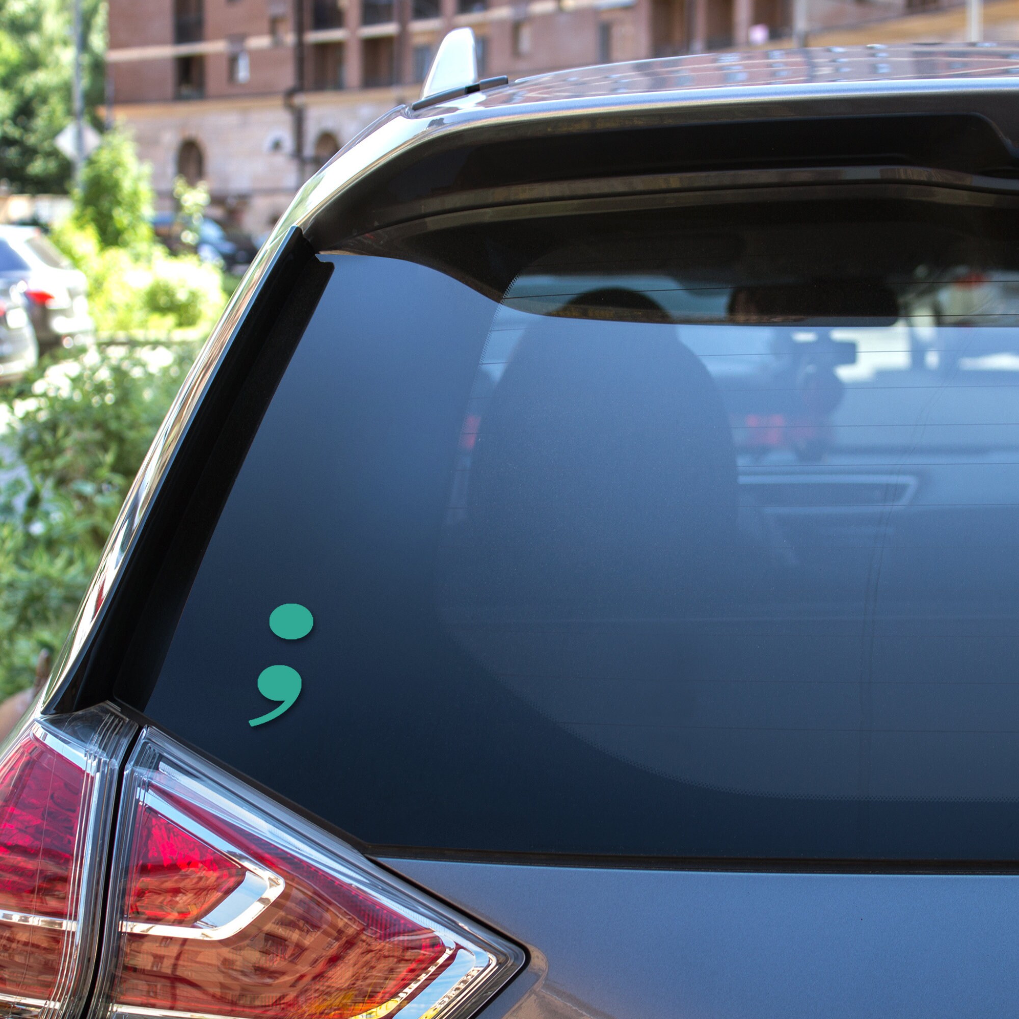 Project Semicolon Vinyl Decals Empowering Mental Health Awareness ...