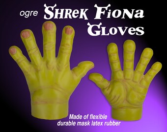 Shrek Gloves Adult - Etsy