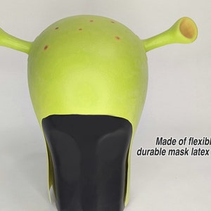 Shrek Inspired Ogre Ear Latex Cowl for Theater, Cosplay, Halloween 21 ...